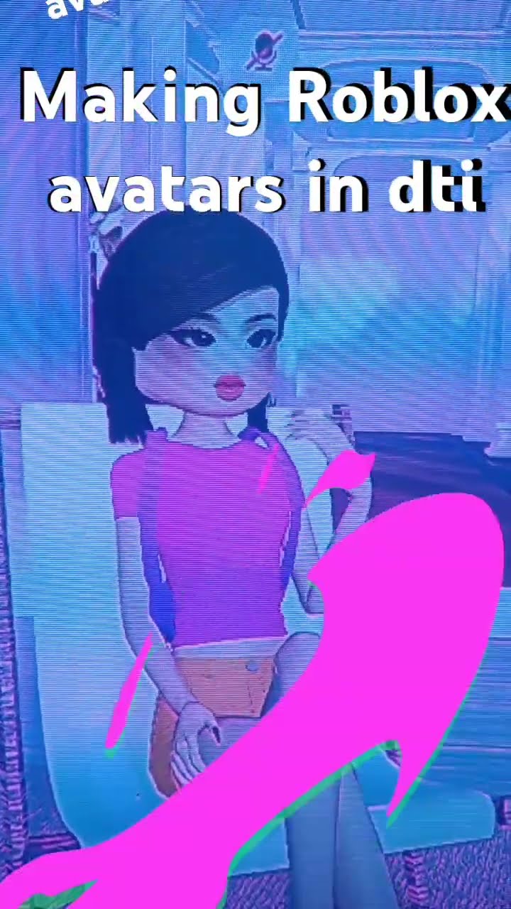 Making Roblox avatars in DTI - YouTube