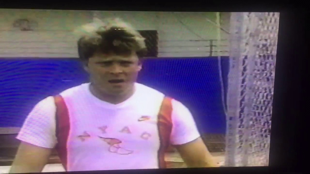Ken Flax Hammer Throw 1992 Modesto Relays 260' - YouTube