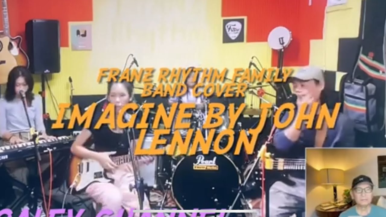 Franz Rhythm cover “IMAGINE” by John Lennon; Reaction Video - YouTube