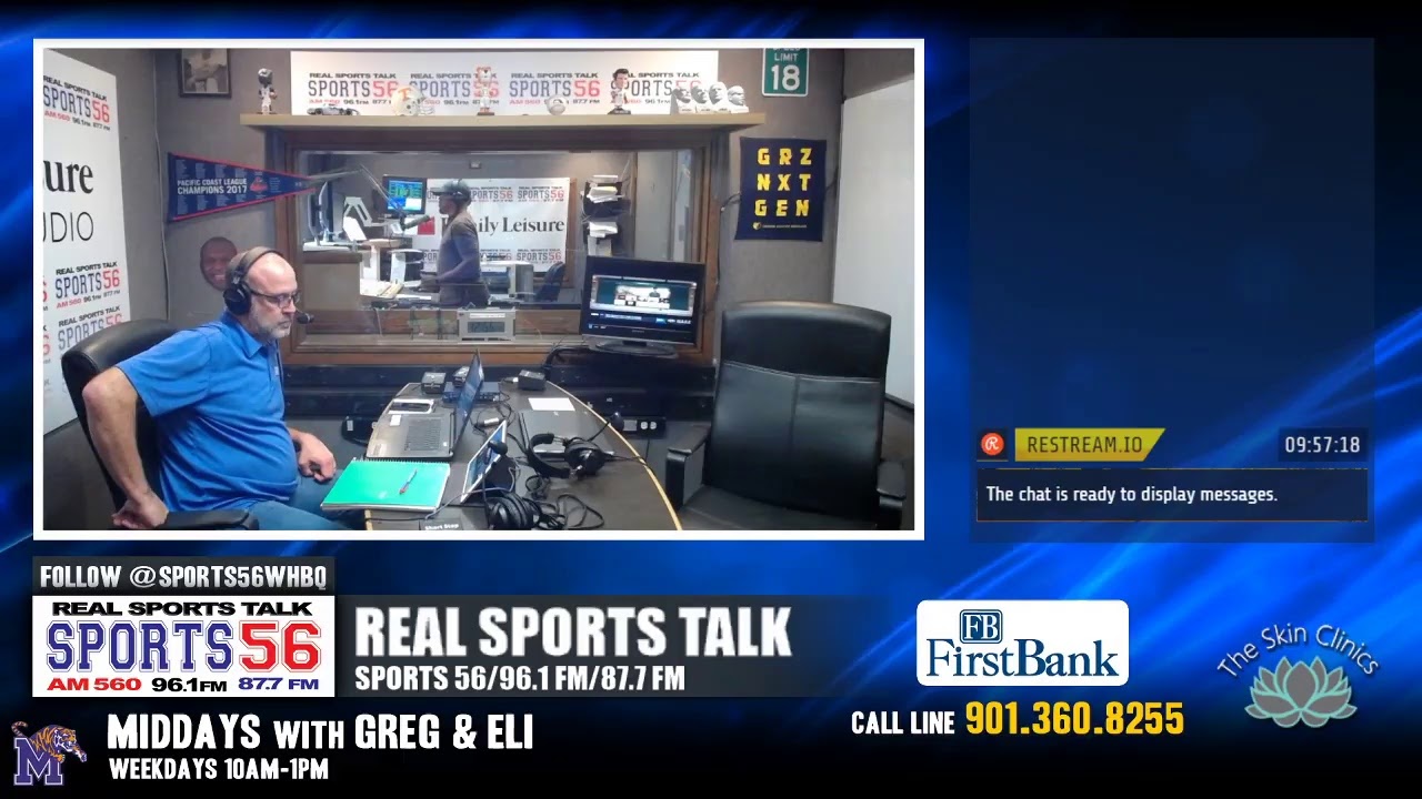 Sports 56 Middays w/ Greg Gaston & Eli Savoie - YouTube
