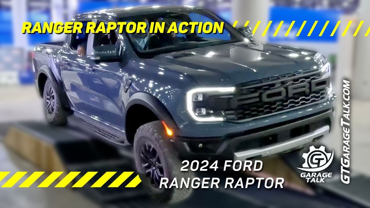 2024 Ford Ranger Raptor in Action at the Detroit Auto Show - YouTube