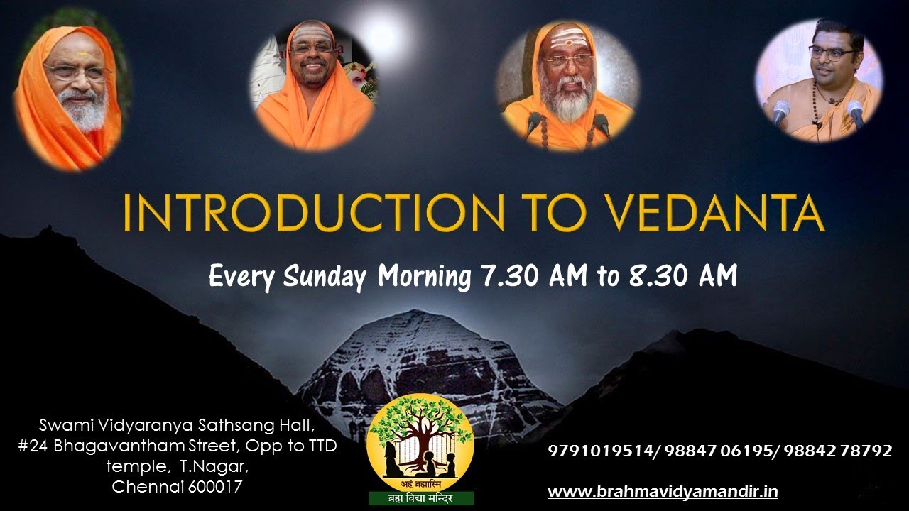 Introduction to Vedanta_Class 02 - Artha & Kama Pursuits - YouTube