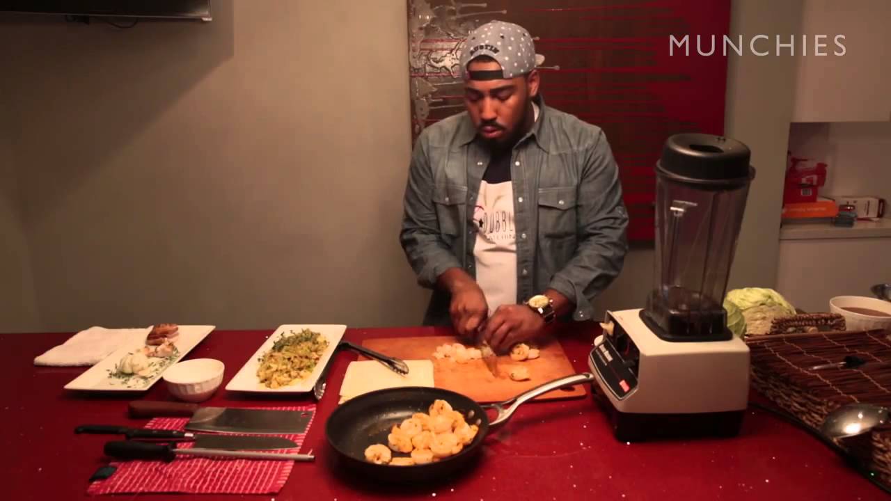 How to make Egg Rolls with Chef E Dubble - YouTube