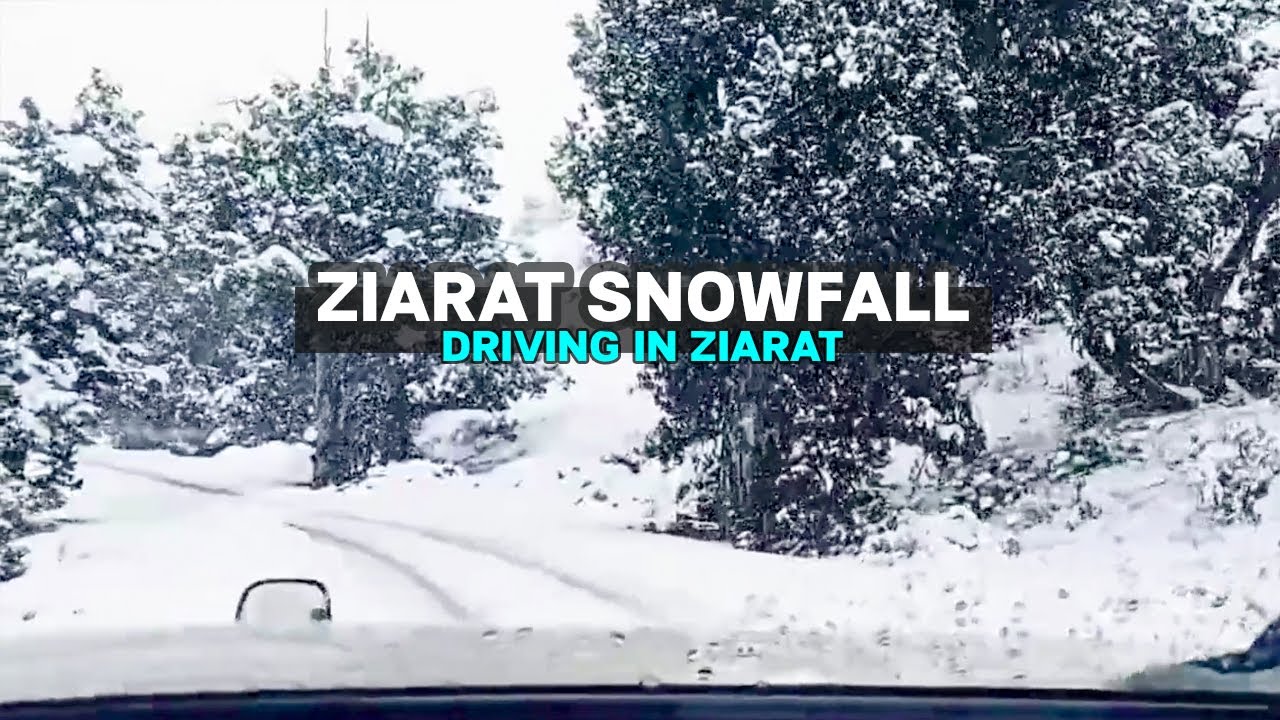 Ziarat Valley Snowfall Drive - Amazing Balochistan - Travel Pakistan ...