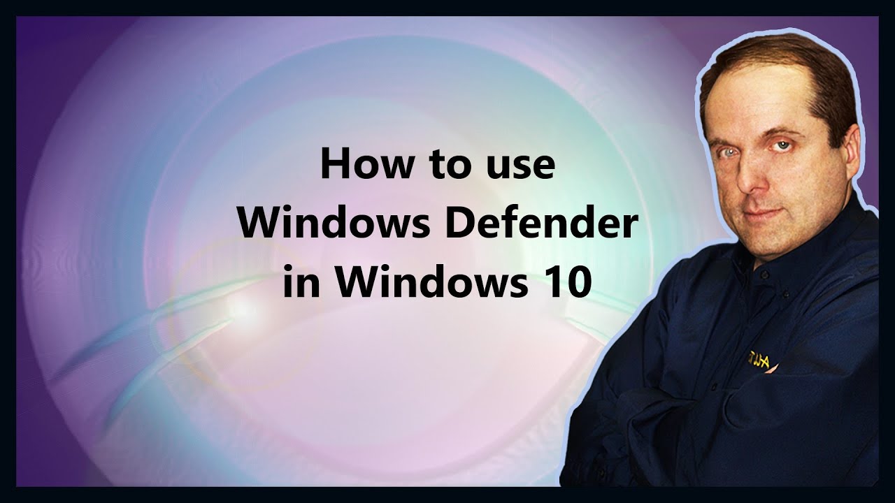 How to use Windows Defender in Windows 10 - YouTube