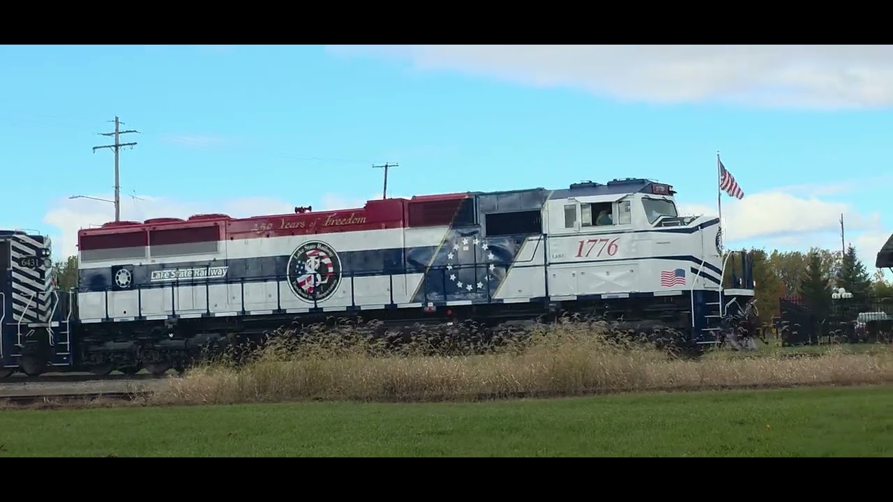 LSRC 1776 & LSRC 6431 Saginaw Yard Track Switch (Power Only) - YouTube