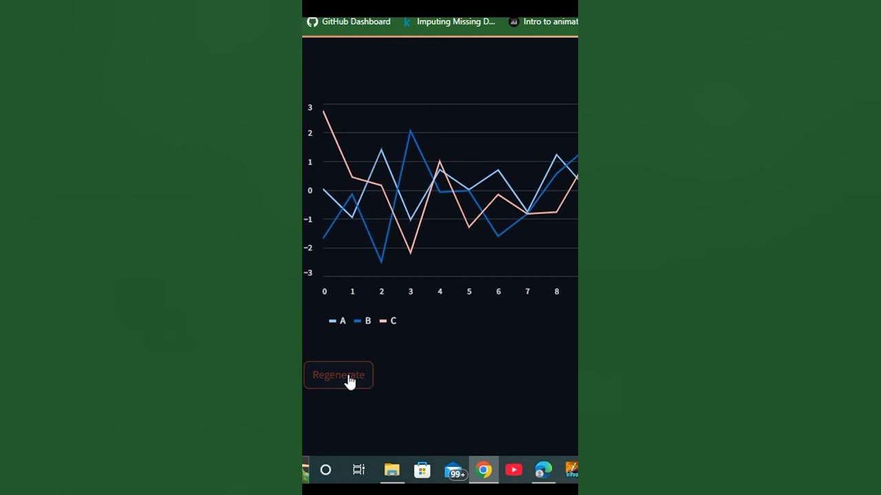 📊 Live Updating Line Chart in Python with Streamlit! 🚀 #shorts - YouTube