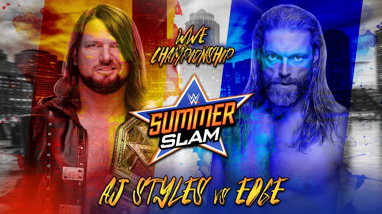 The Road to SummerSlam - AJ Styles vs Edge for the WWE Championship ...