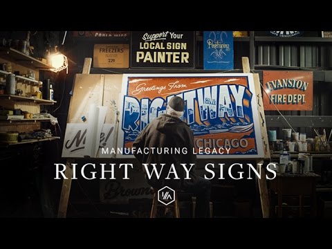 Manufacturing Legacy: Right Way Signs - YouTube