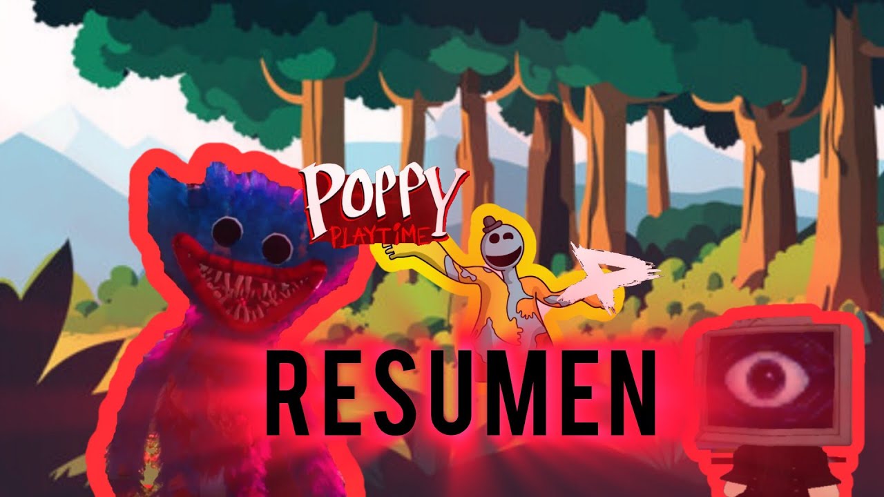 POPPY PLAYTIME 4 RESUMEN l El refugio de Doey, sliming critters y poppy ...