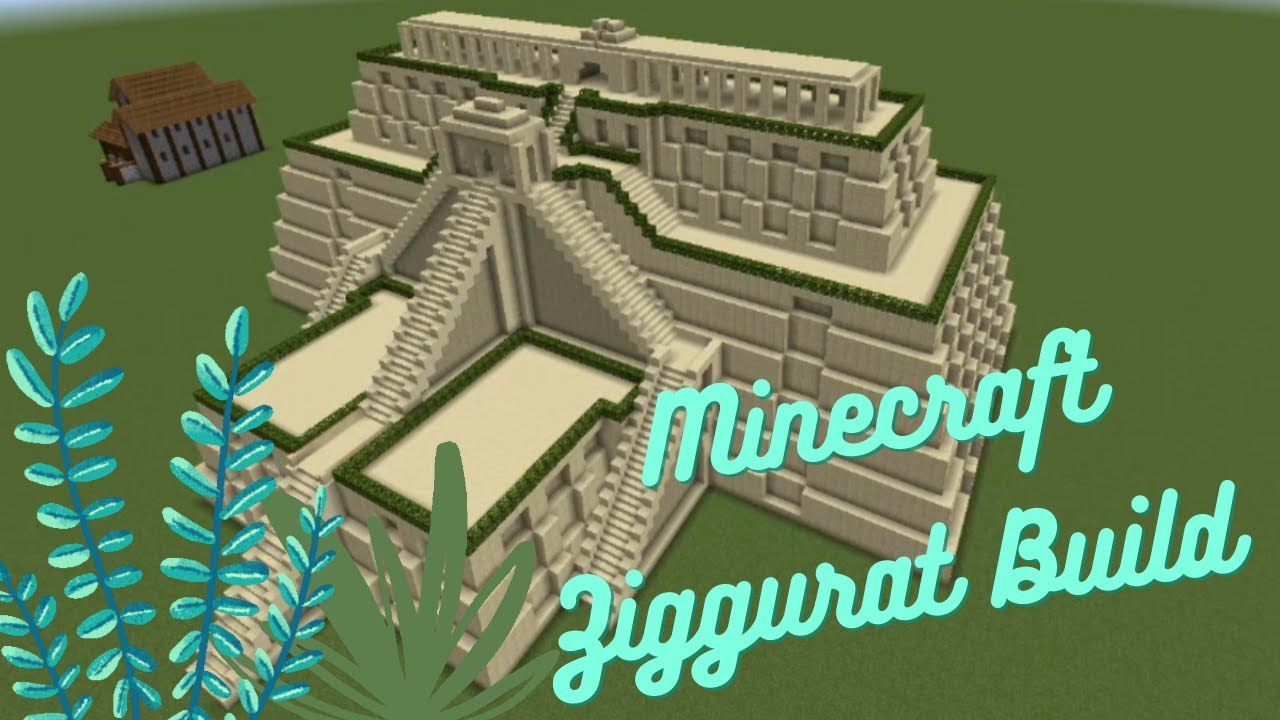 Ziggurat Minecraft build - YouTube