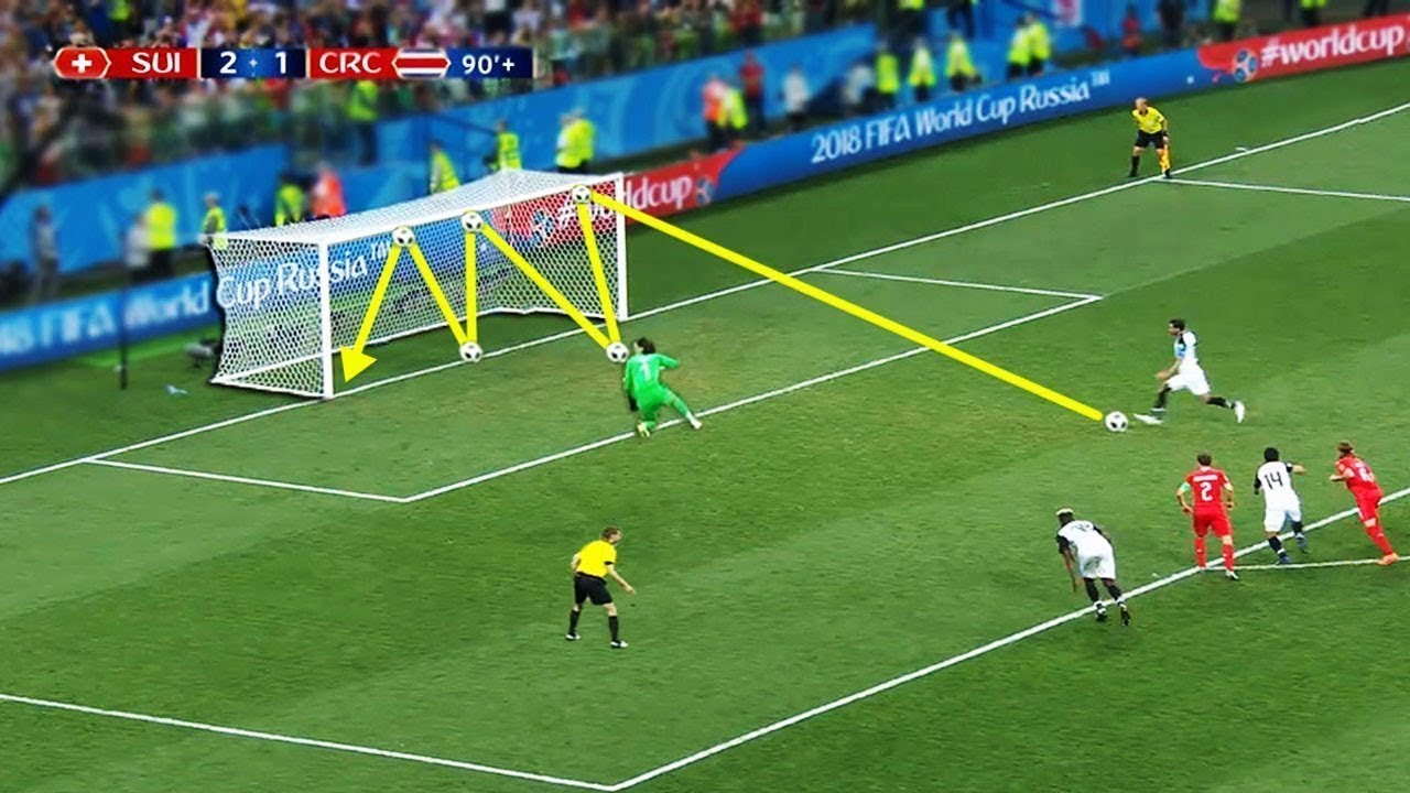 Most Strange Goals Scored In Football ⚽️ - YouTube