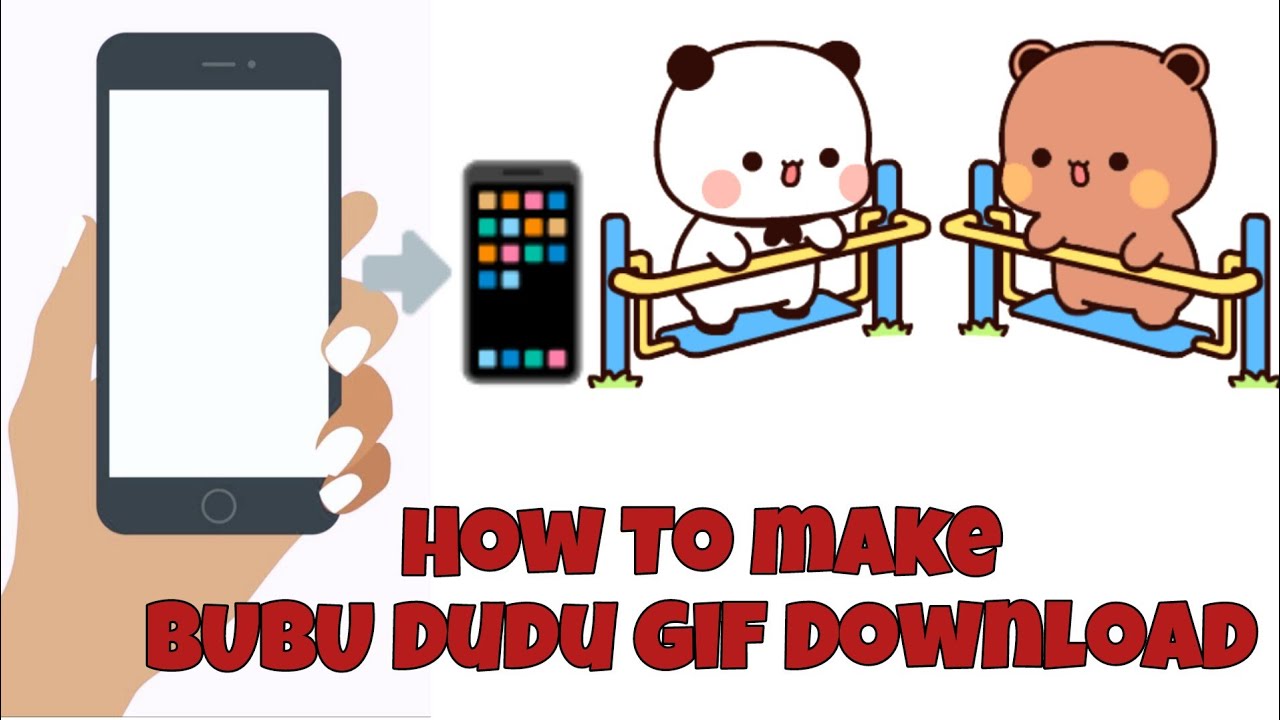 How To Make Bubu Dudu gif Download | Bubu DUDU|. EDITING| PEACH GOMA ...