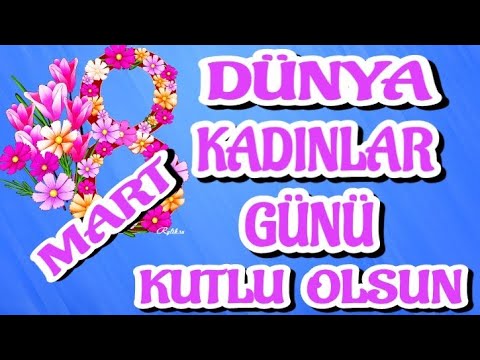 🌹KISA 8 MART DÜNYA KADINLAR GÜNÜ VİDEOSU | EN YENİ DÜNYA KADINLAR GÜNÜ MESAJLARI 🌹