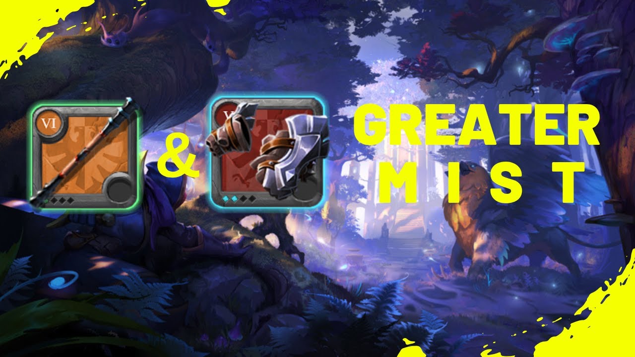 Greater Mist Battle Bracers & Quarterstaff | Low Tier | Easy Profit ...