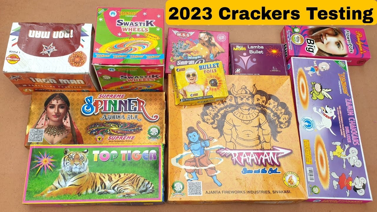Different types of Crackers Testing 2023 | Diwali Crackers Testing ...