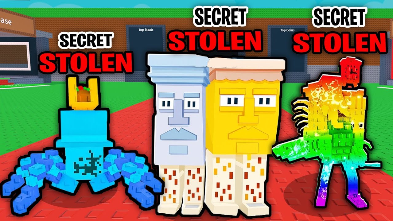 I STOLE ALL The NEW SECRETS In STEAL A BRAIN ROT... - YouTube