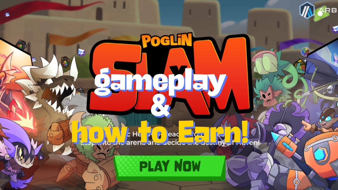 POGLIN SLAM Gameplay & How To Earn @Poglin_Official #poglinslam # ...