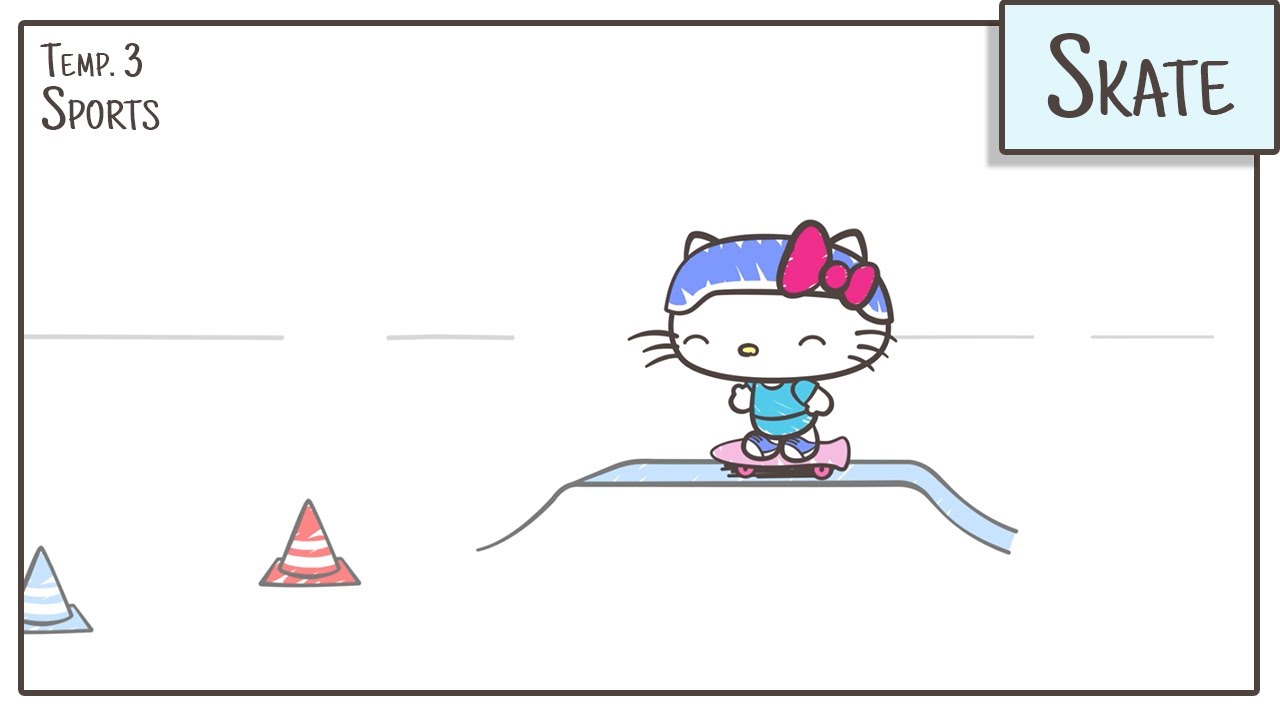 Hello Kitty Fun | Skate - 3ª Temp. Sports / EP 07 - YouTube