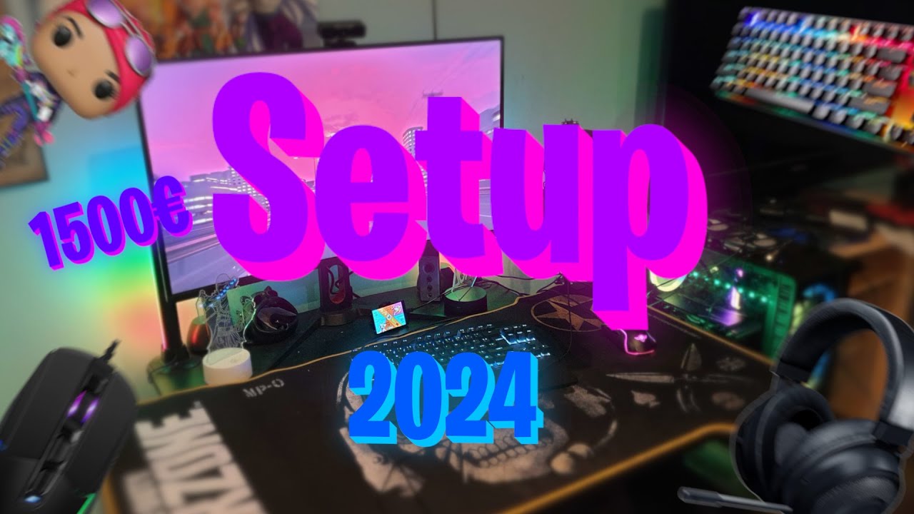JE VOUS PRÉSENTE MON SETUP À 1500€ ! - YouTube