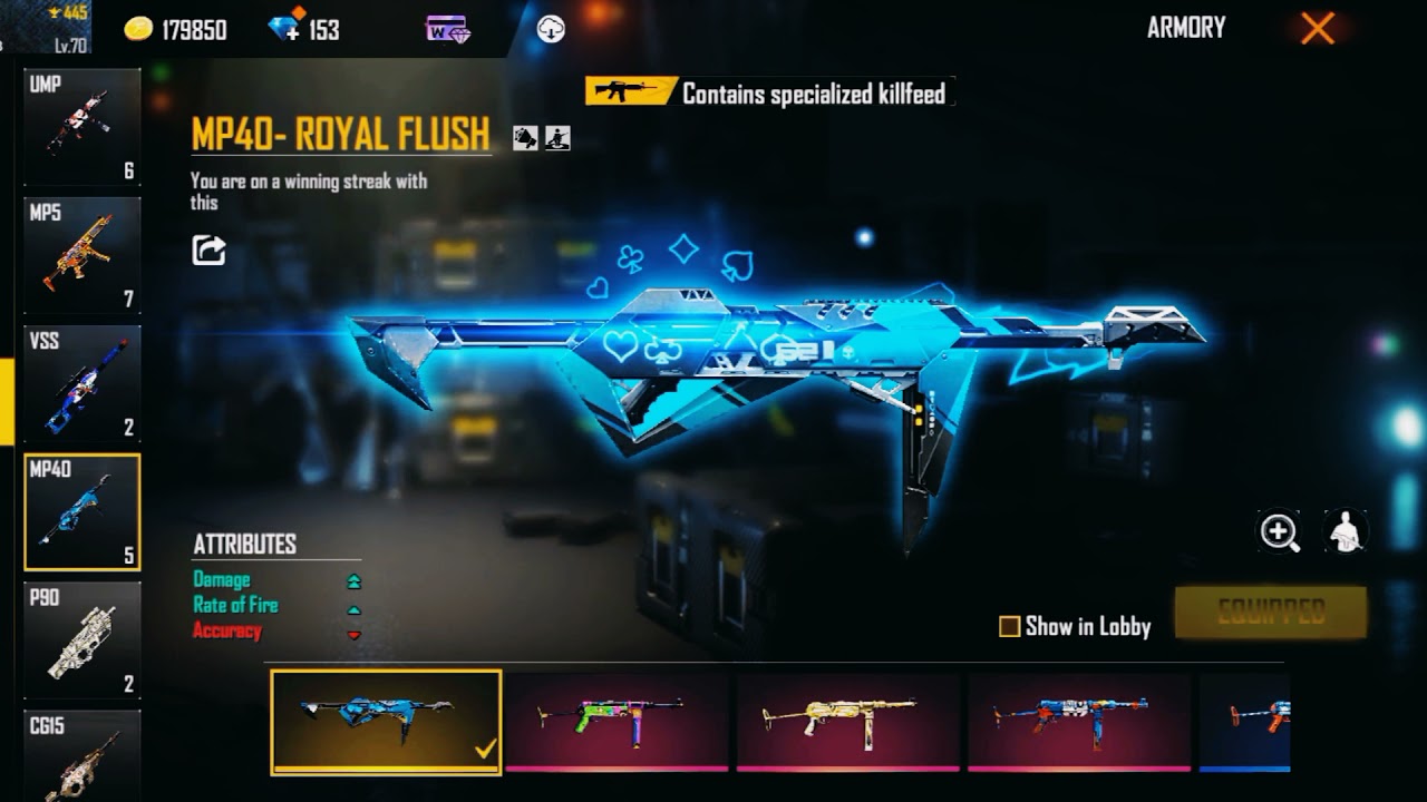 FF GUN SKIN - YouTube