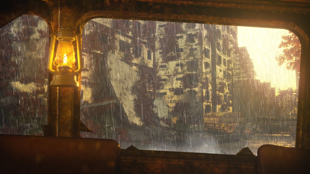 Post-apocalyptic atmosphere but I like the sound of rain - YouTube