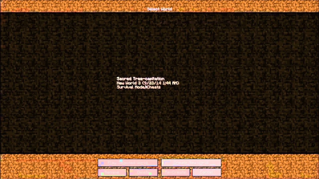 Breaking Minecraft - Sacred Rubber Tree Sapling - YouTube