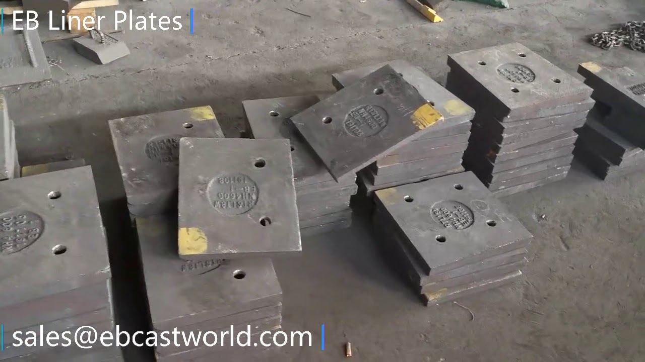 ASTM A532 Cr25 Cement Mill Liners,Ball Mill Liner Plate,Wearable Mill ...