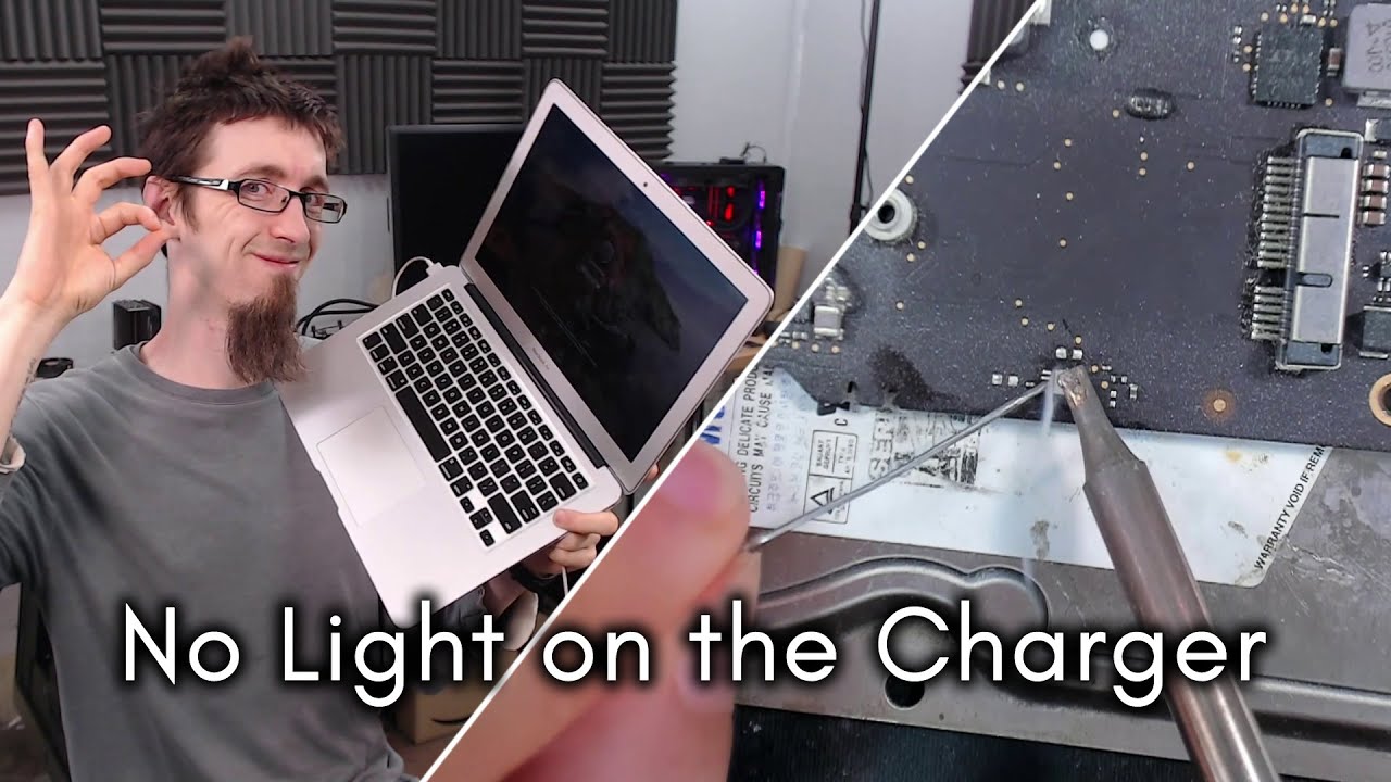 MacBook Air with No Power, No Light on Charger - LFC#281 - YouTube