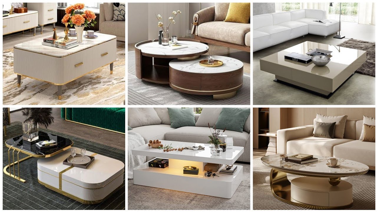 Latest Coffee Table Designs 2024 || Modern Center Table Designs for ...