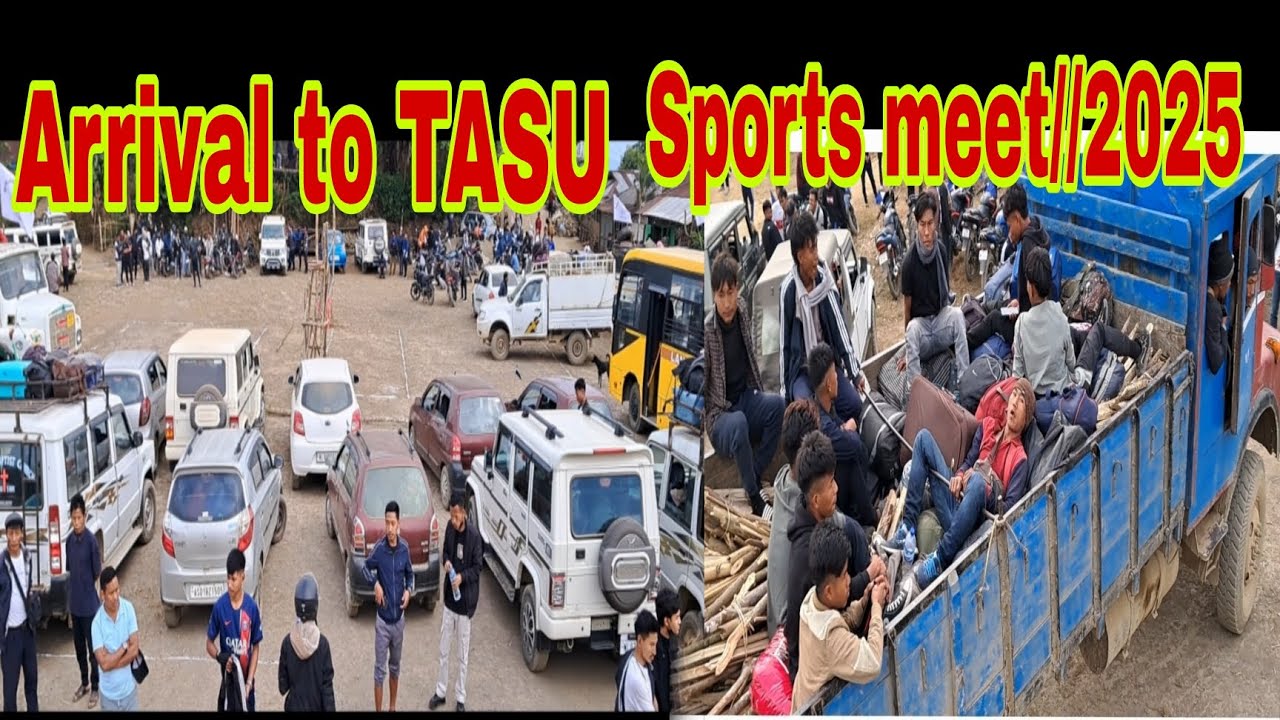Arrival to 18th TASU Sports meet // 2025 - YouTube