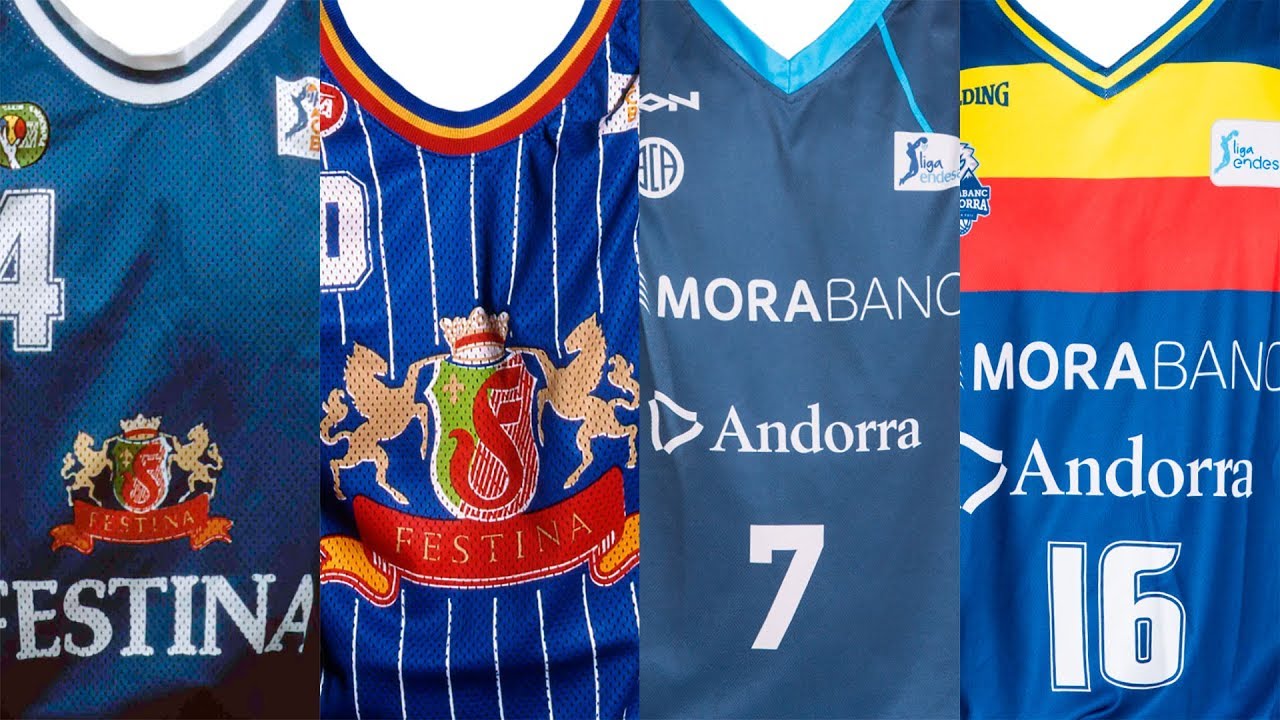 Las camisetas del BC Andorra: 1993-2018 - YouTube