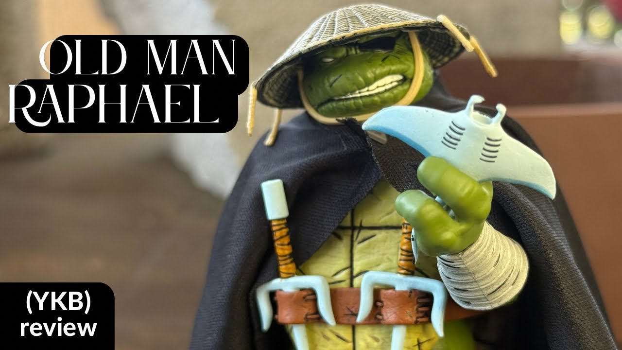 NECA Old Man Raphael – One of the Best TMNT Mirage Figures Yet? (YKB ...