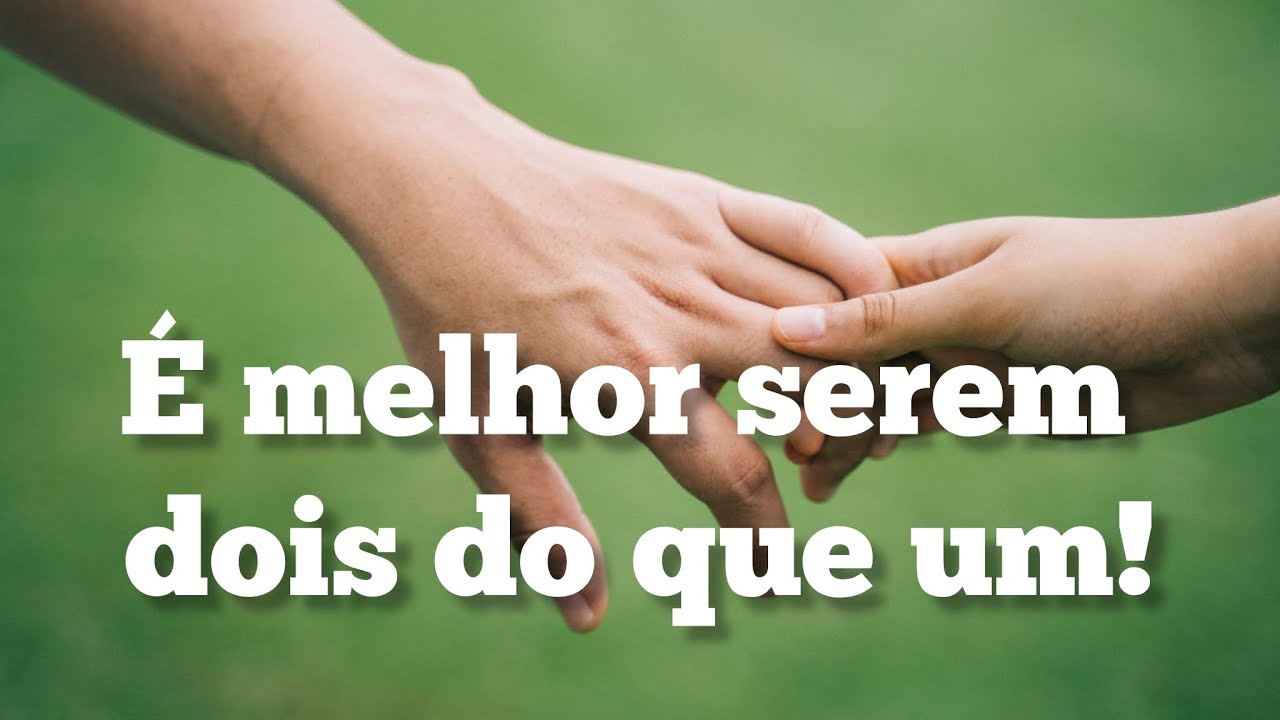 DEVOCIONAL:Pr. Flabenilto. É melhor serem dois do que um! - YouTube