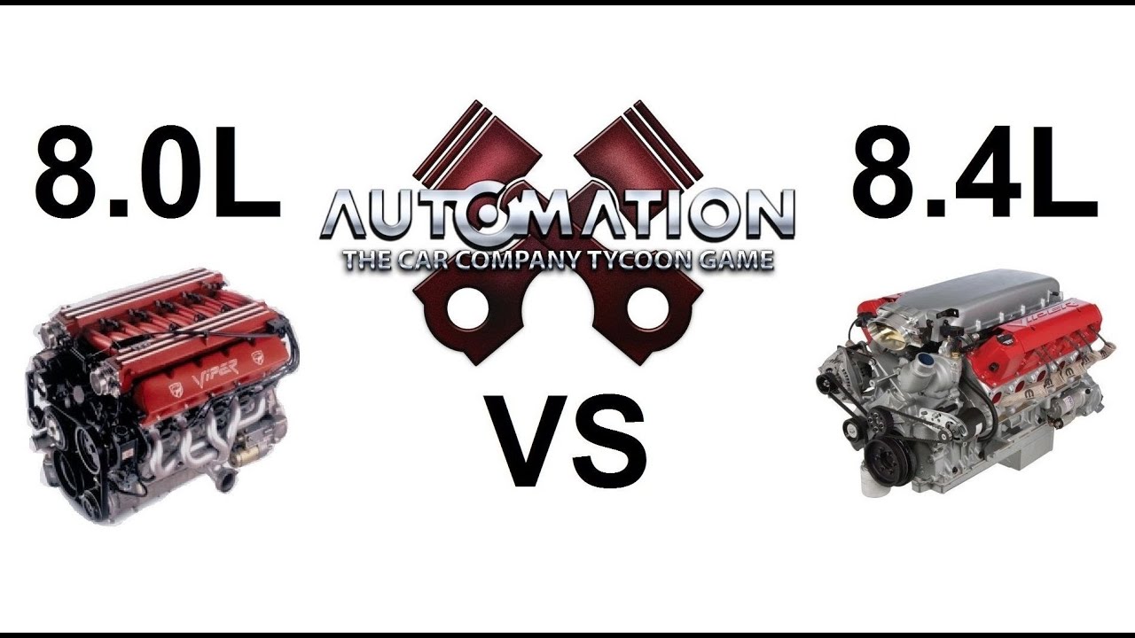 Dodge Viper 1992 V10 vs 2017 V10 Engine Comparison! Automation Game ...