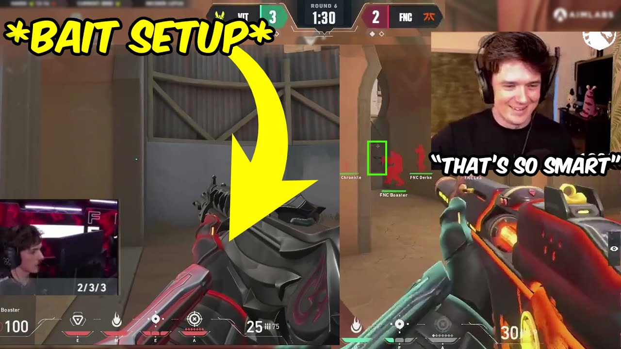 FNC Boaster CREATED The *New BAIT* Strat In VCT EMEA | Sliggy Reacts ...