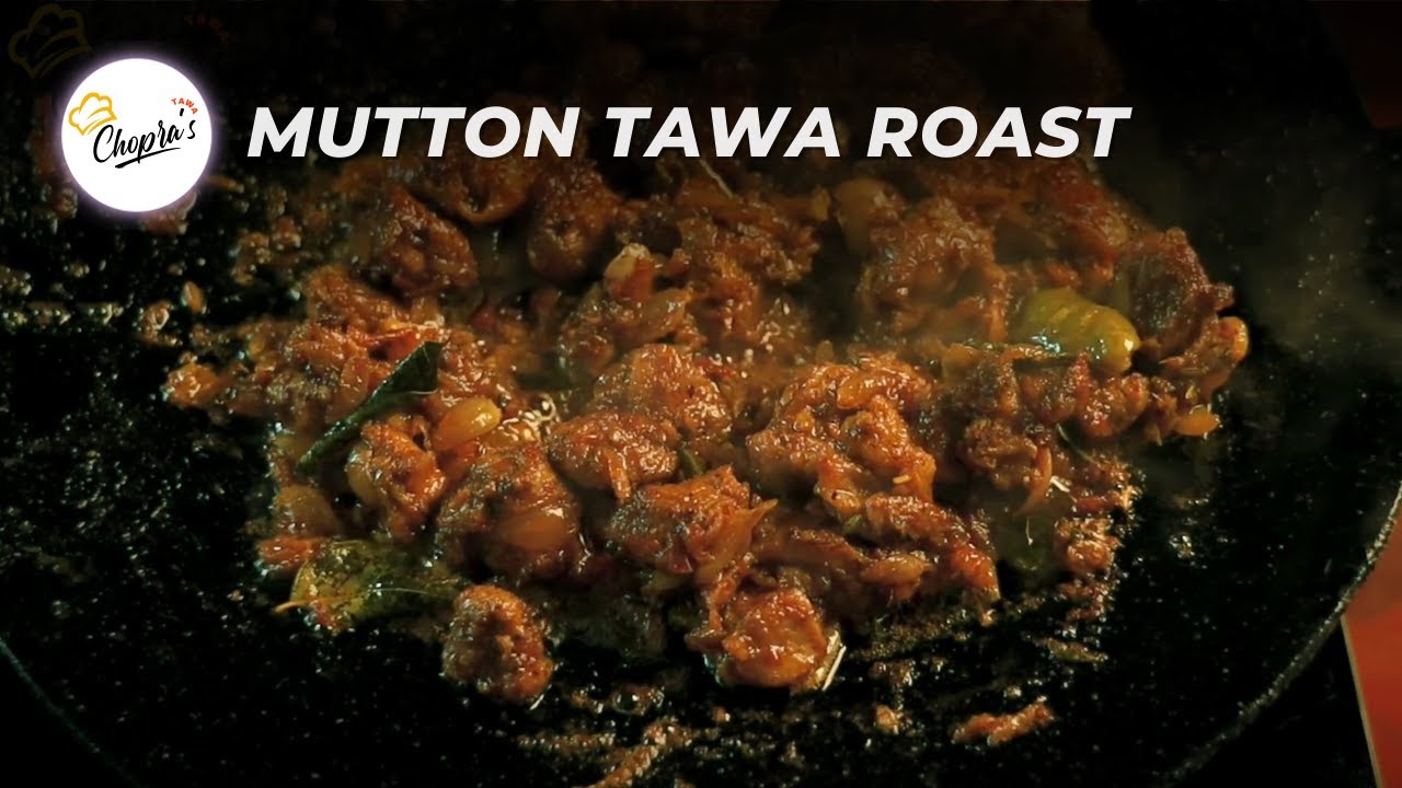 Mutton Tawa Roast Recipe in Tamil / Mutton Chukka Recipe - YouTube