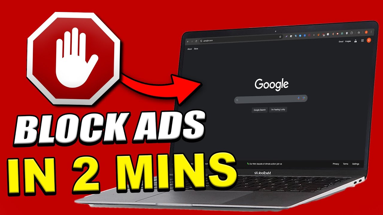 How To Block Ads On Google On Your MacBook (VERY EASY!) - YouTube