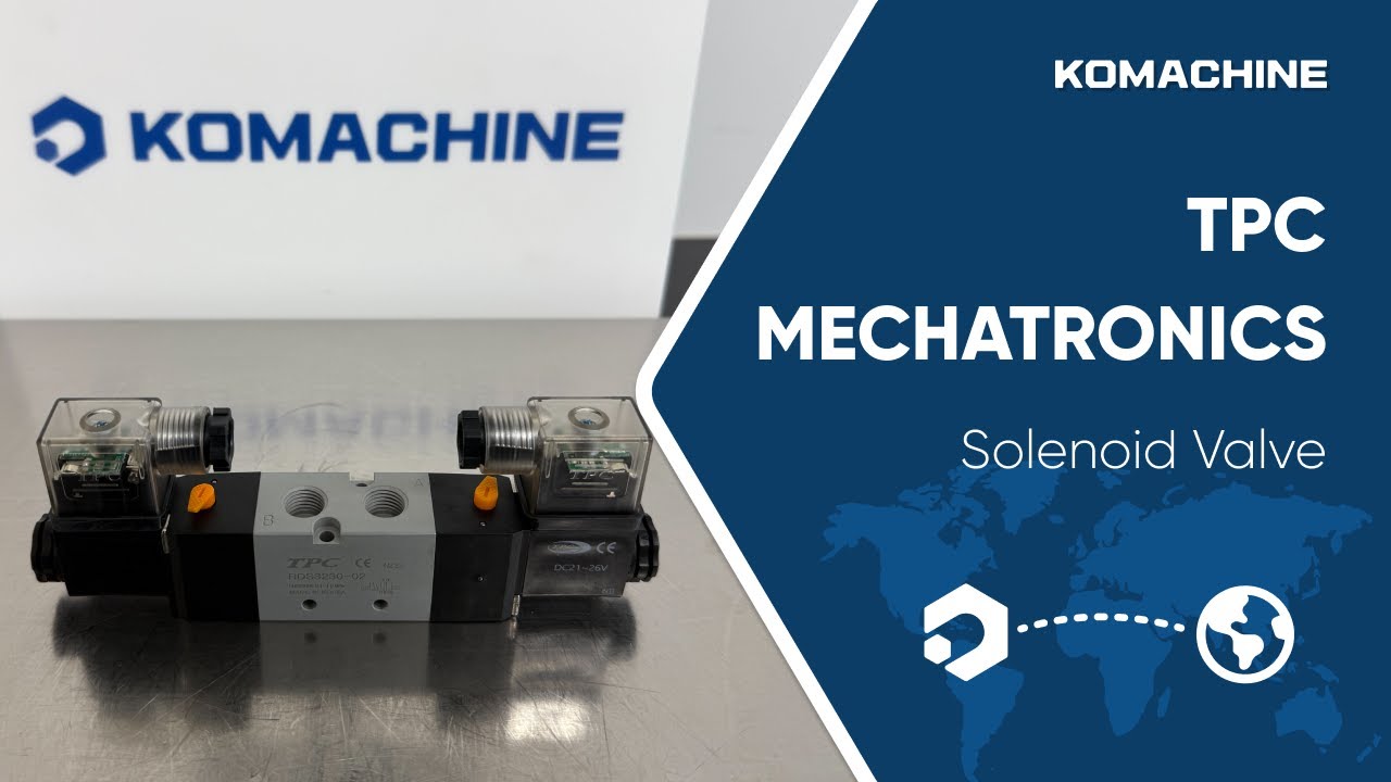TPC MECHATRONICS / Solenoid Valve (RDS3230-5DZ-02) / INV-06569 - YouTube