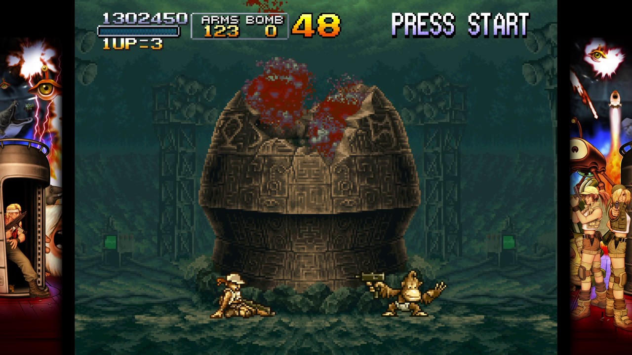 METAL SLUG 3 (PS4) - two death run - YouTube