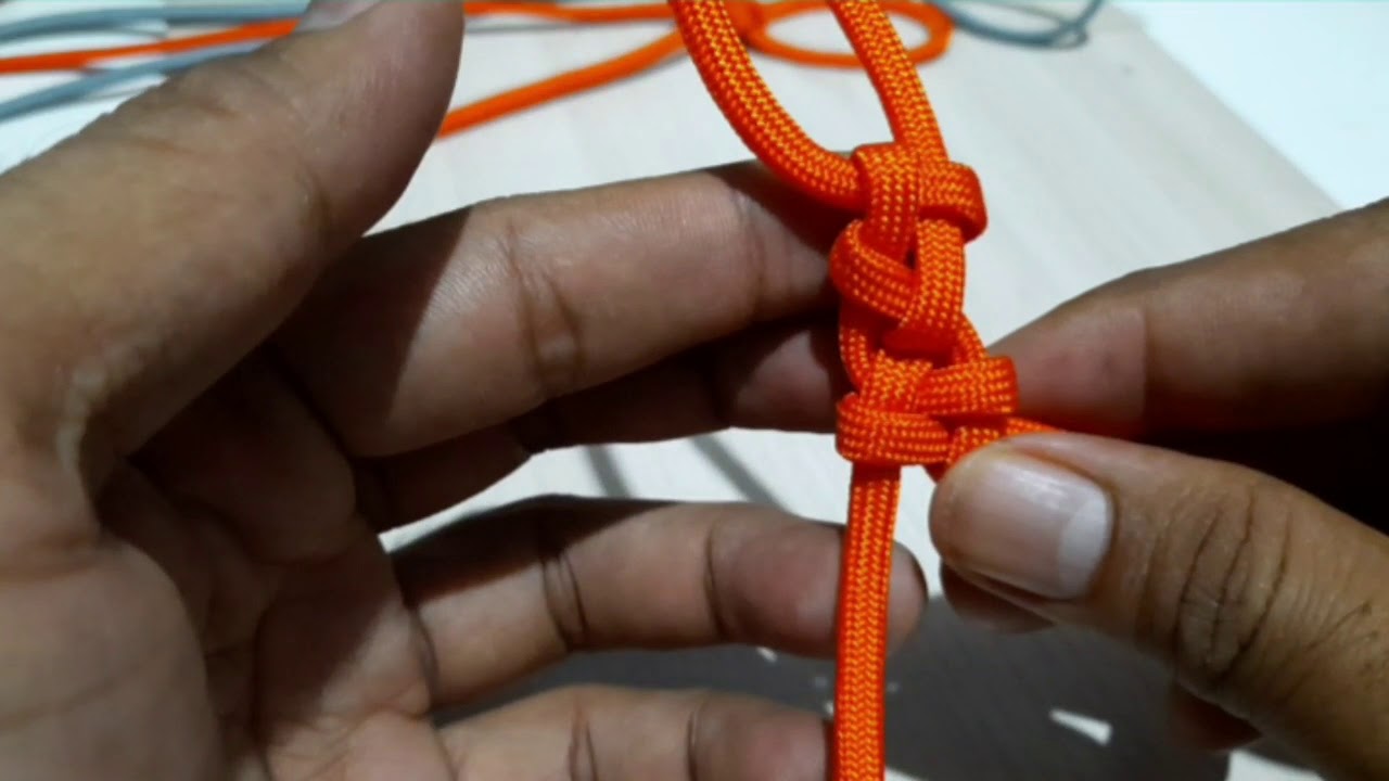 Membuat simpul silang mudah dan sederhana. - YouTube