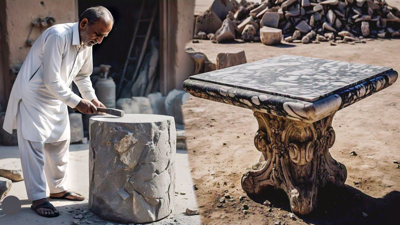 The Secrets of Stone Carving: A Step-by-Step Guide - YouTube