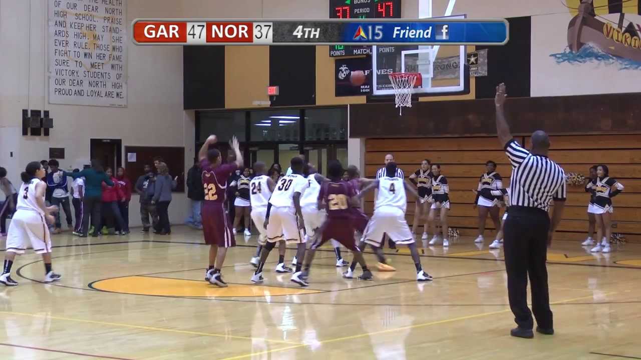 Garfield Rams vs North Vikings Basketball - January 14, 2014 - YouTube
