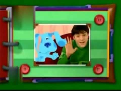 (READ DESC). Blue's Clues Joe's Scrapbook Scenes - 2002