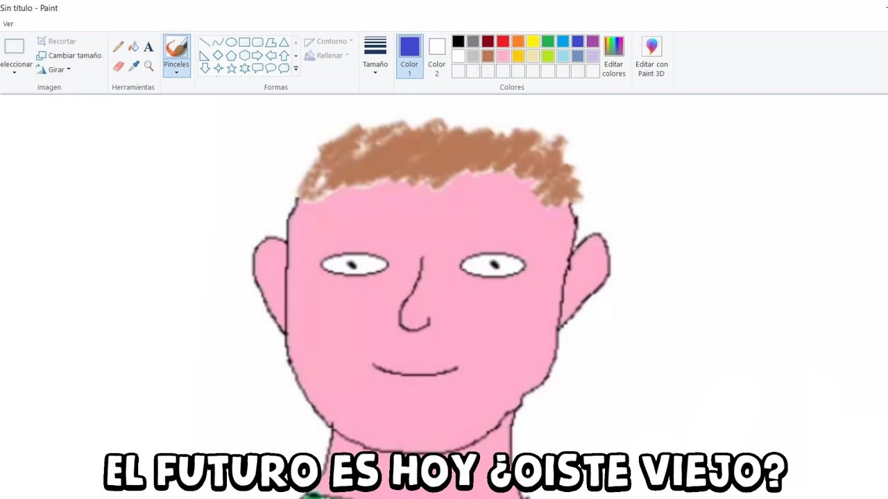 DIBUJANDO MEMES en PAINT - YouTube
