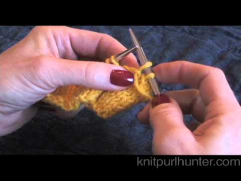Bind Off In Pattern - YouTube