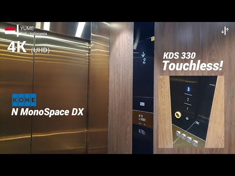 [4K] Nice KONE MonoSpace DX Elevator - YUME 夢, DPS, Bali, ID