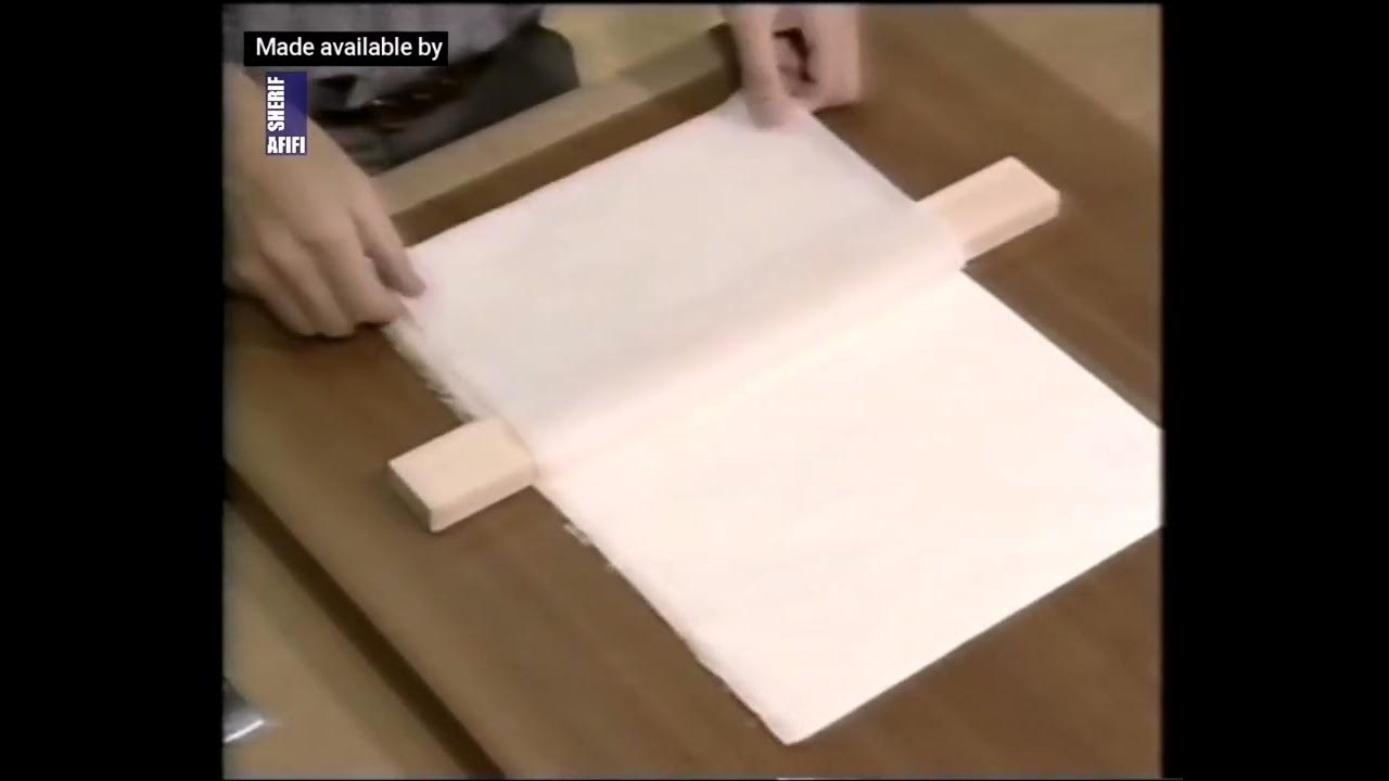 Cutting papers into rectangle - YouTube