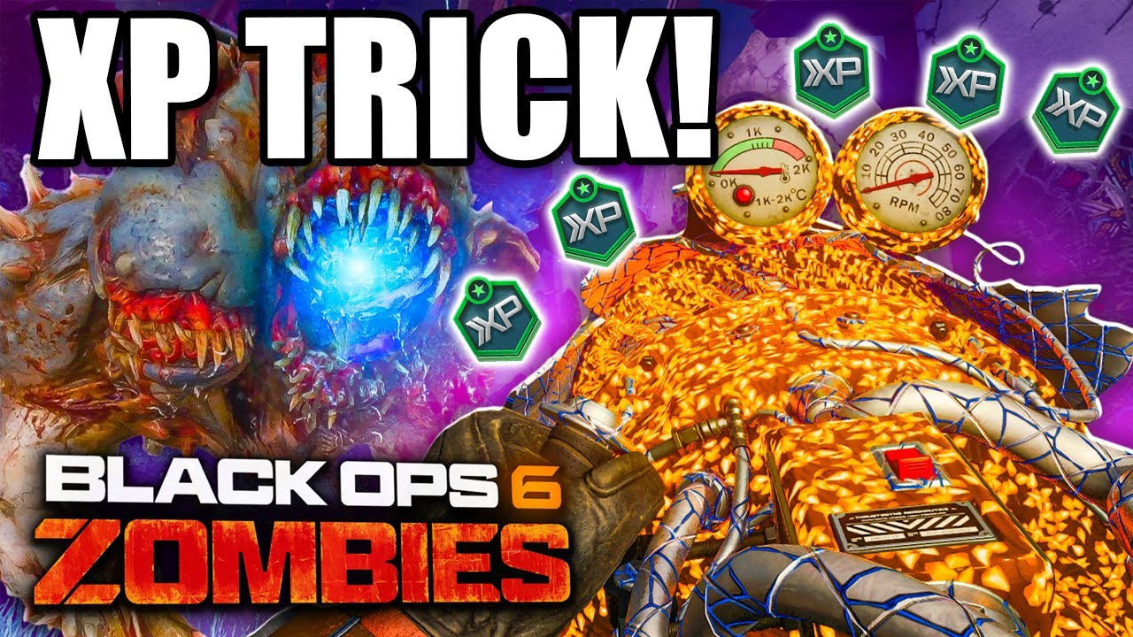 BLACK OPS 6 ZOMBIES: EASY WEAPON & LEVEL UP XP TRICKS IN ZOMBIES! - YouTube