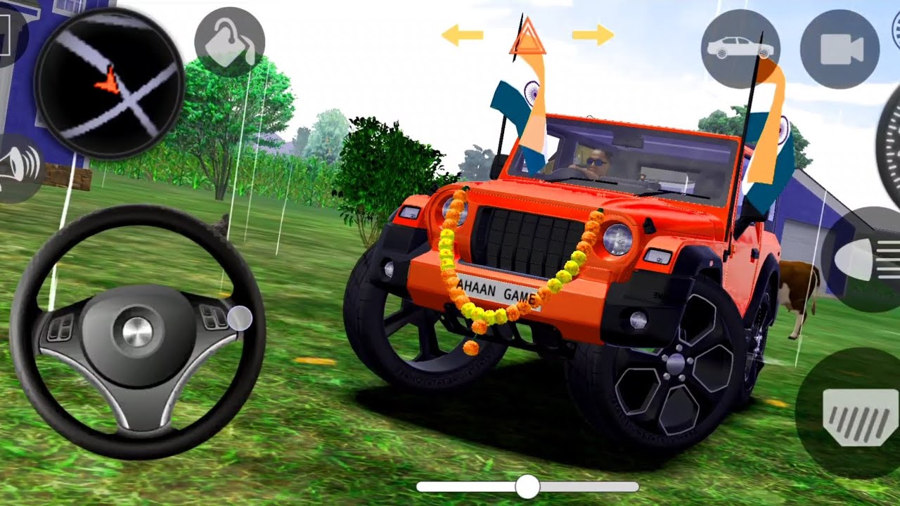 🚗Modified Mahindra 🤪Thar Car Games: Indian Cars (Gadi Wala Game) - Car ...